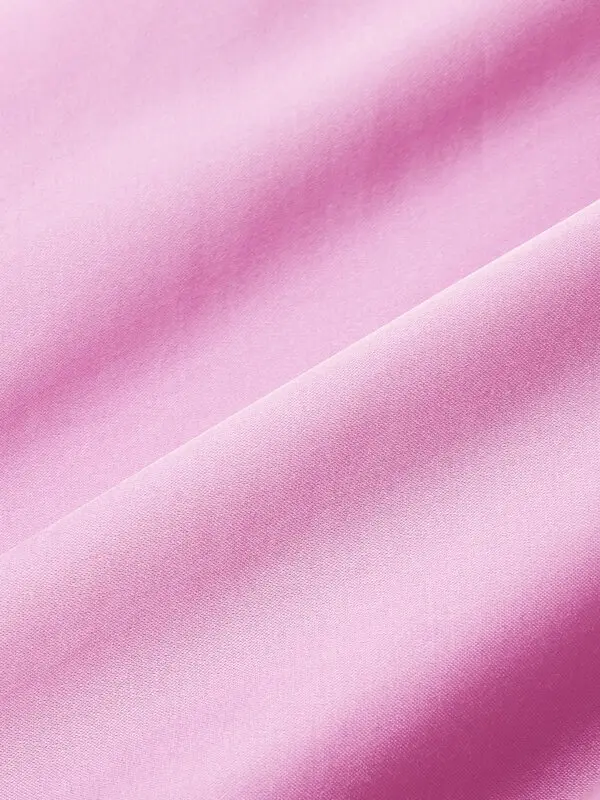 Acne Studios Gathered Draped Stretch-satin Mini Dress