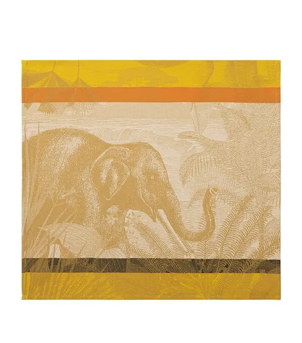 LE JACQUARD FRANÇAIS Sinharâja Napkin - Yellow
