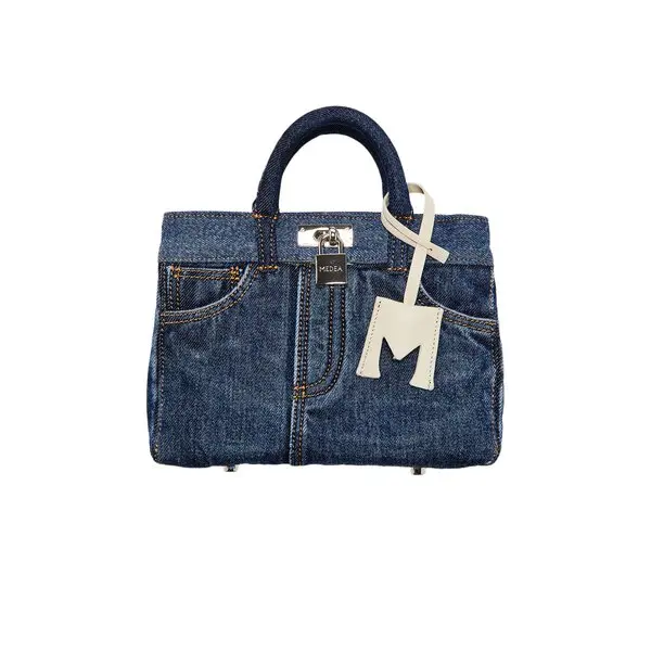 Medea Nina Small Denim Laser Bag