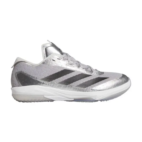 Adidas Adizero Impact Turf Athletic Sneakers - Silver