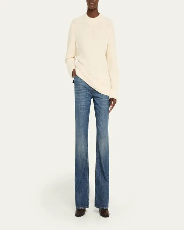 GOD'S TRUE CASHMERE Cloud Boucle Cashmere Sweater - Ivory