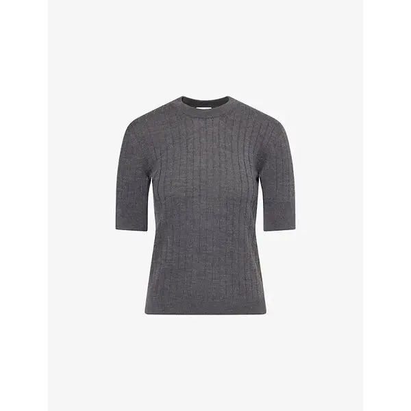 Bottega Veneta Ribbed Wool Top