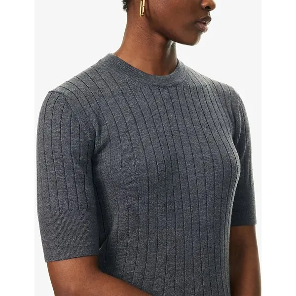 Bottega Veneta Ribbed Wool Top