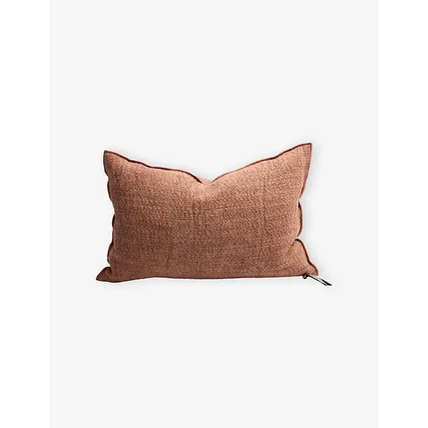 Maison De Vacances Nomade Canvas Cushion 40cm X 60cm - Argile