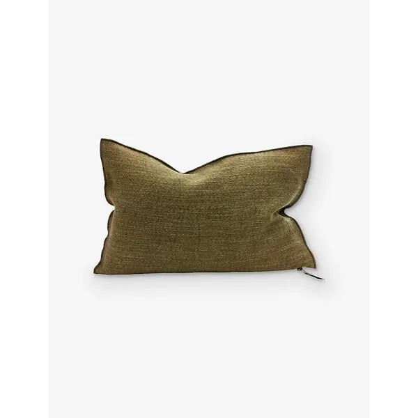 MAISON DE VACANCES Nomade Canvas Cushion 40cm X 60cm - Bronze