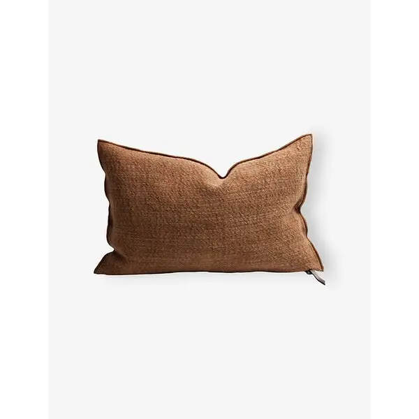 MAISON DE VACANCES Nomade Canvas Cushion 40cm X 60cm - Terracotta