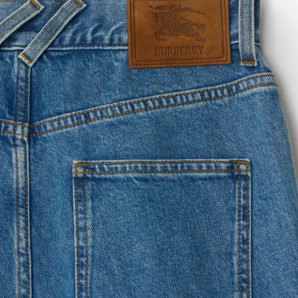Burberry High-rise Bootcut Jeans - Mid Blue