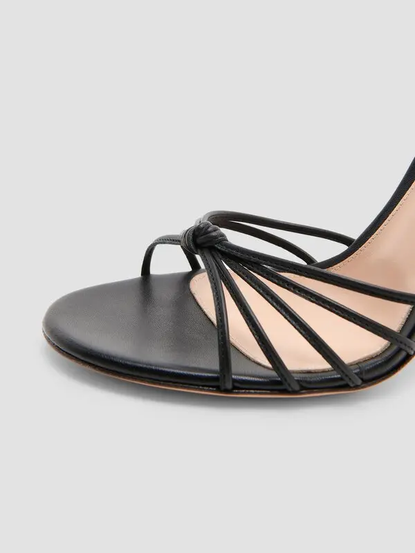 GIANVITO ROSSI 105mm Leather Stiletto-heel Sandals