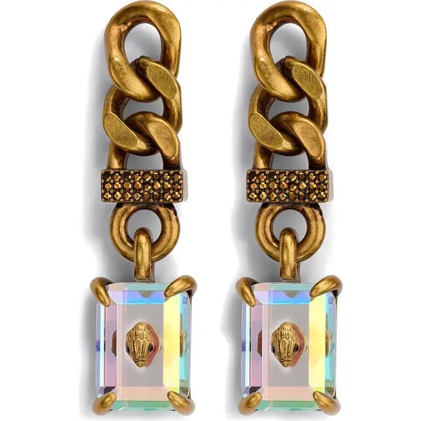 Kurt Geiger Linear Drop Chain Earrings