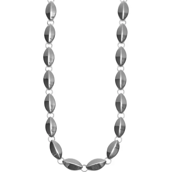 Argento Vivo Marquee Chain Necklace - Silver