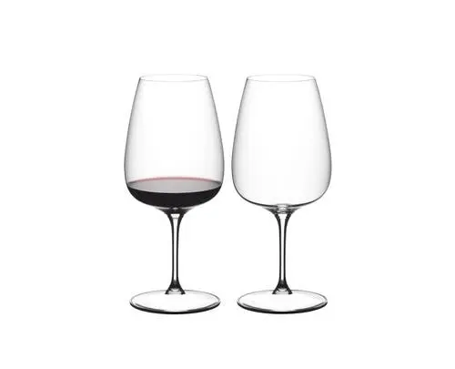 RIEDEL Grape@ Cebernet/merlot/cocktails Red Wine Glass, Set Of 2 - Clear
