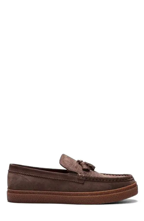 CARLOS BY CARLOS SANTANA Tassel Loafer - Saloon Brown Suede