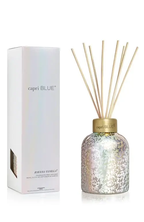 CAPRI BLUE Havana Vanilla Iridescent Petite Reed Diffuser - Mercury