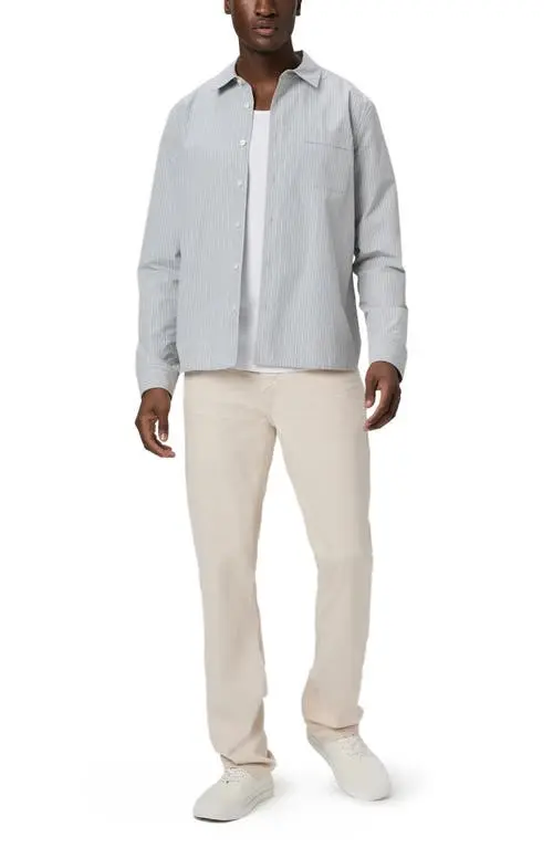 Paige Transcend Normandie Straight Stretch Jeans - Sea Shell