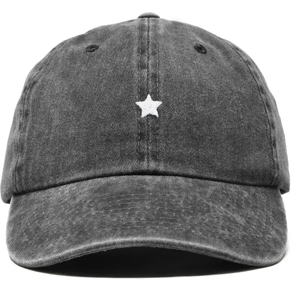 DALIX Baseball Cap - Washed Black