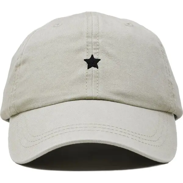 DALIX Baseball Cap - Washed Stone White