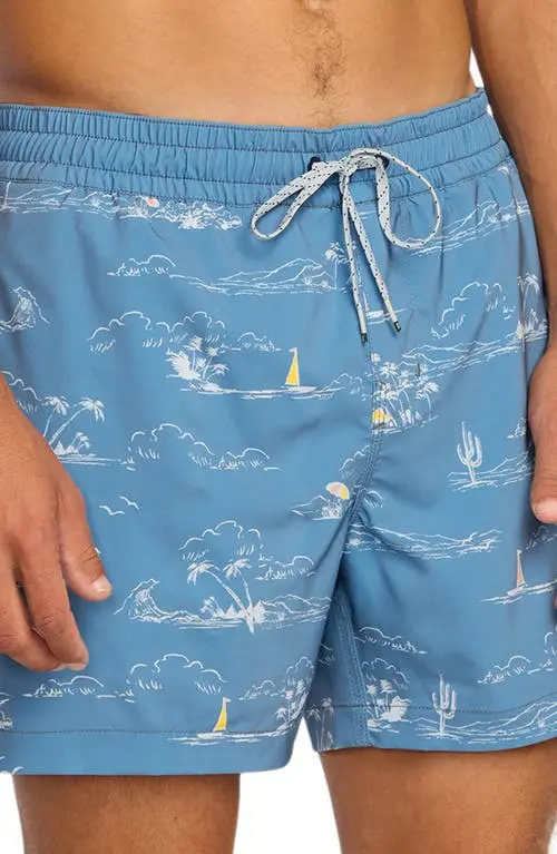 BILLABONG Layback Swim Trunks - Splashed Blue