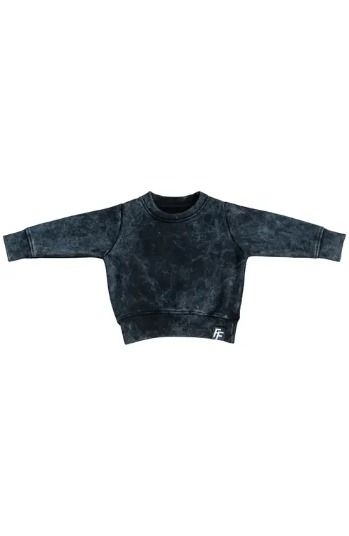 LAREE + CO Crewneck Sweatshirt - Onxy Acidwash