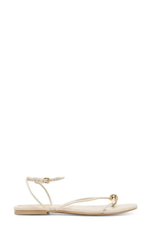 Dolce Vita Kenley Ankle Strap Sandal - Creme Leather