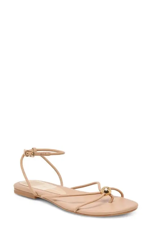 Dolce Vita Kenley Ankle Strap Sandal - Light Tan Leather