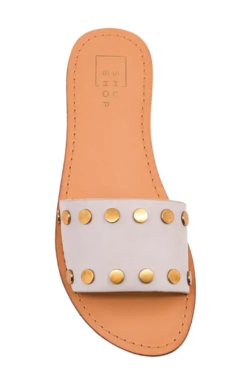 SHU SHOP Bernadette Studded Slide Sandal
