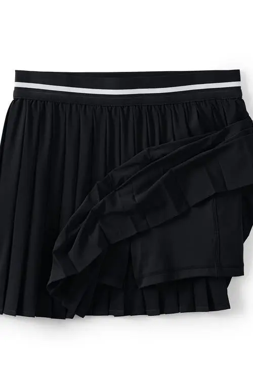 LANDS' END Pleated Skort - Black