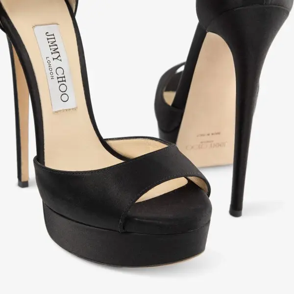 JIMMY CHOO Max 150 Satin Sandals