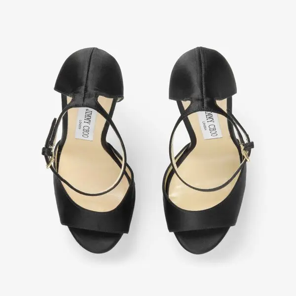 JIMMY CHOO Max 150 Satin Sandals