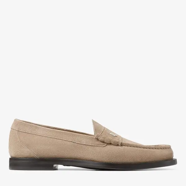 JIMMY CHOO Ethan Velvet Suede Loafer