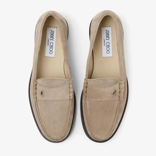 JIMMY CHOO Ethan Velvet Suede Loafer