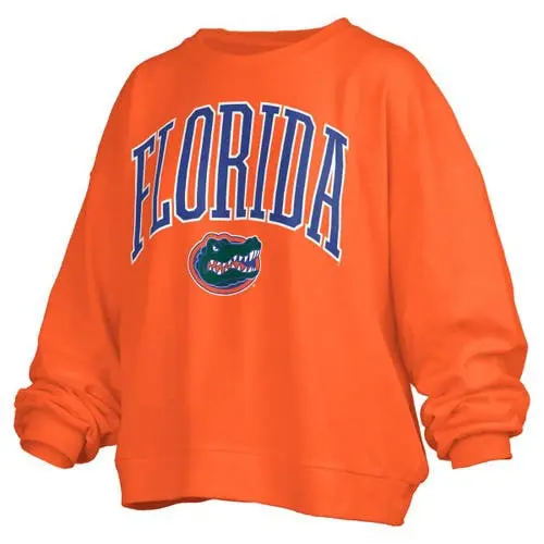 PRESSBOX Florida Gators Arch Over Logo Oversized Pullover Sweatshirt