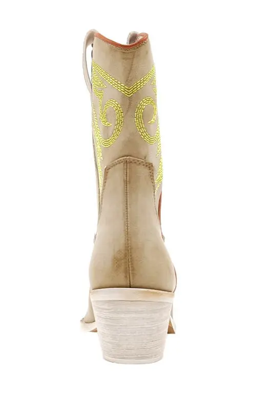 SHU SHOP Zahara Western Boots - Sand
