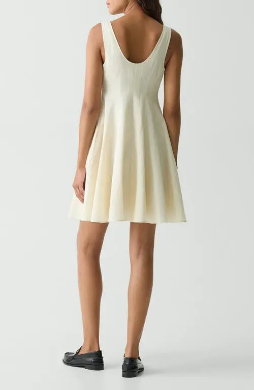 Theory Sleeveless Fit & Flare Dress