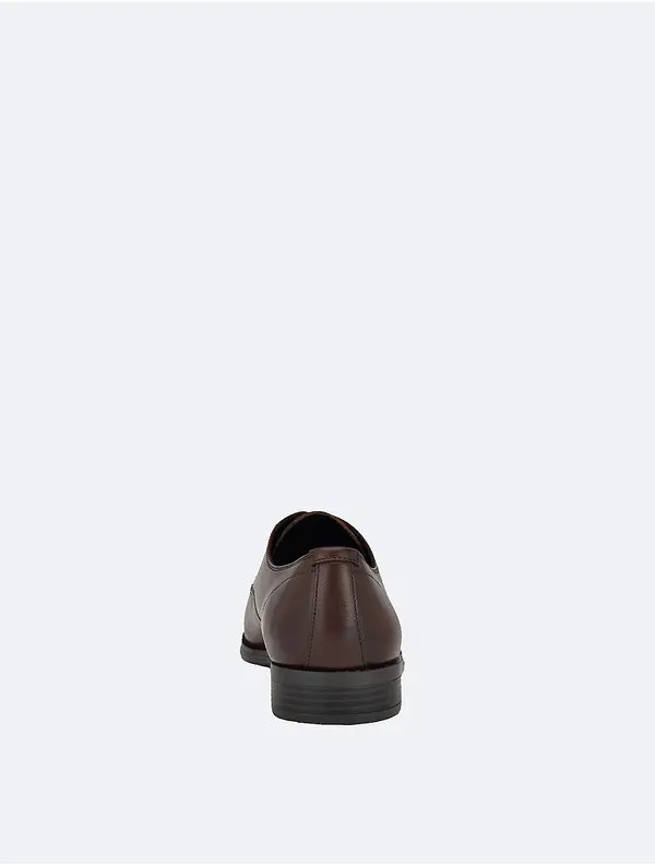 Calvin Klein CM Jack Dress Cap Toe Oxford Brown Faux Leather Shoe Calvin Klein | Shoes | Calvin Klein Cm Jack Dress Cap Toe  main image 2