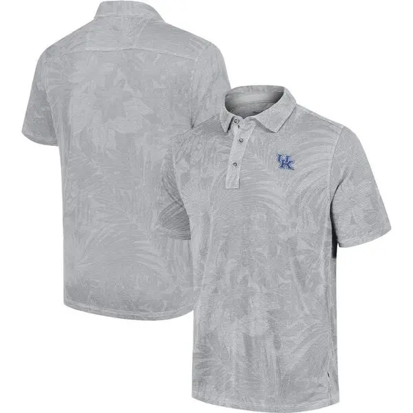 Tommy Bahama Grey Kentucky Wildcats Sport Santiago Paradise Polo - Gray
