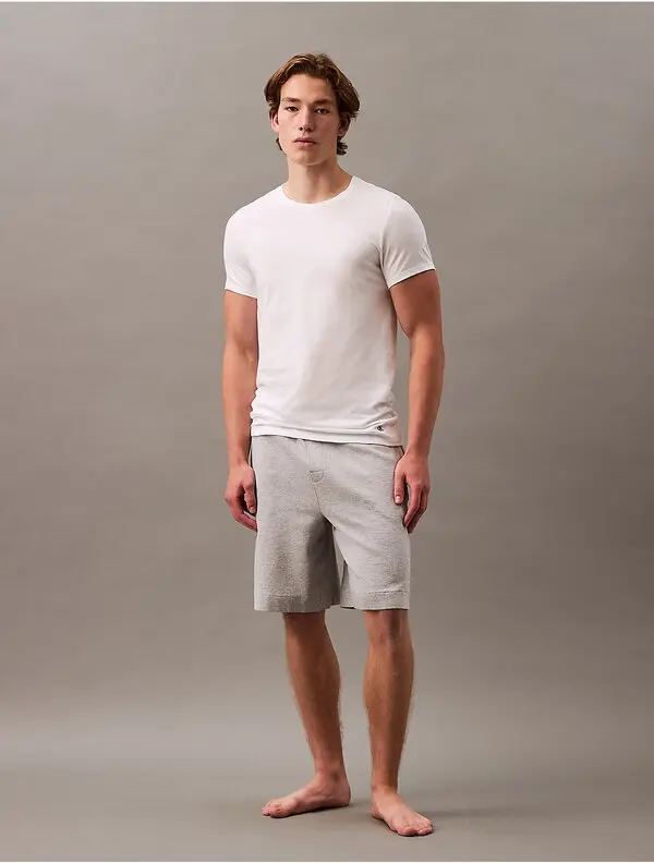 Calvin Klein Cotton Classics 5-pack Classic Fit Crewneck T-shirt - White