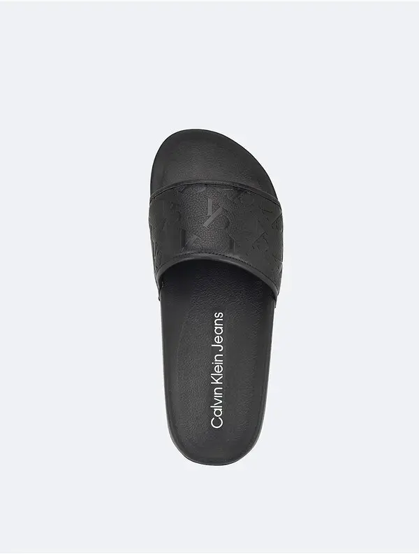 Calvin Klein Ck Monogram Slides