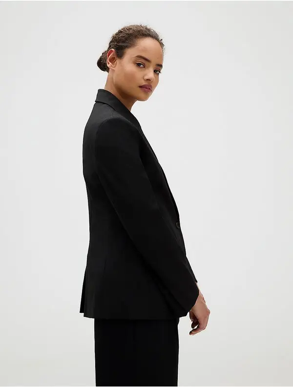 Calvin Klein Refined Stretch Cinched Blazer