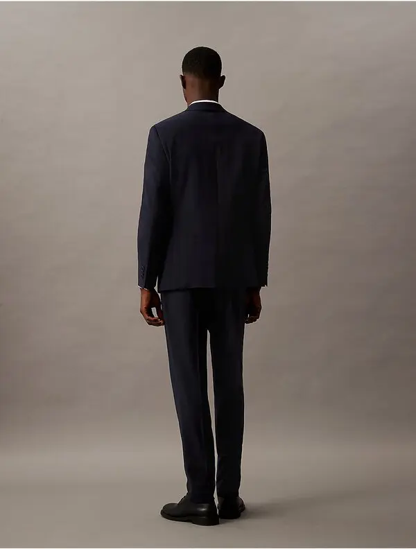 Calvin Klein Slim Fit Suit Pants In Navy - 30% Off | Editorialist