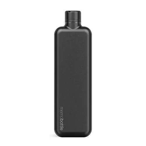 MEMOBOTTLE Slim Stainless Steel - Black