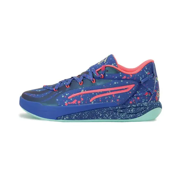 PUMA Stewie 4 Night Vision Basketball Sneakers - Blue