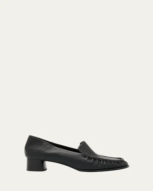 3.1 Phillip Lim Nadia Leather Heeled Loafers
