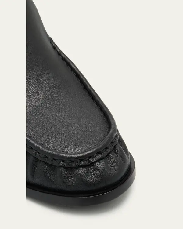 3.1 Phillip Lim Nadia Leather Heeled Loafers