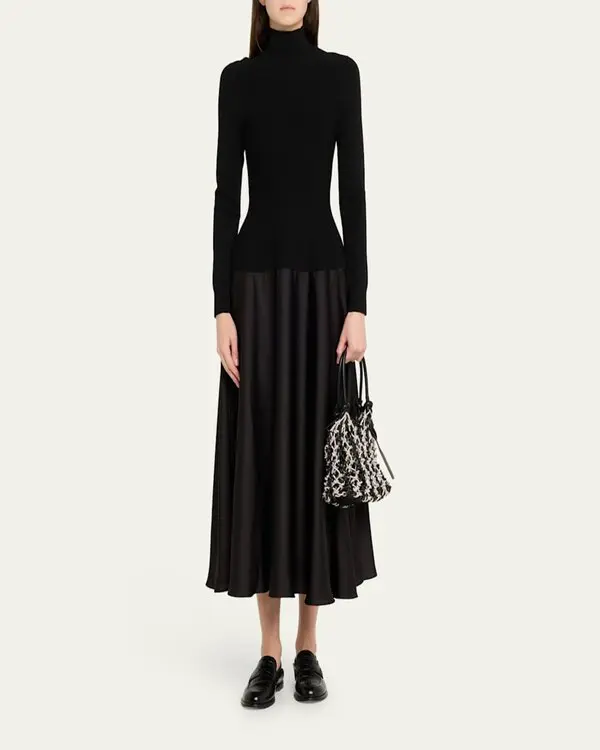 3.1 Phillip Lim Crystal Macrame Mini Sac Top-handle Bag