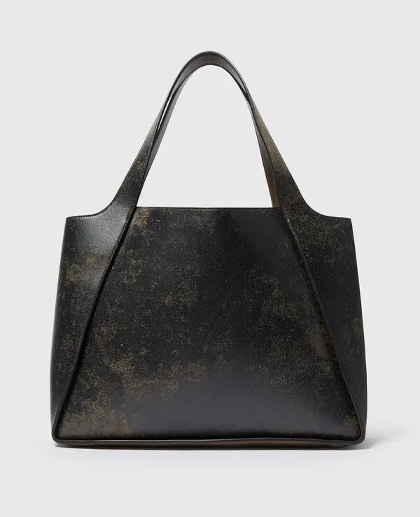Stella McCartney Logo Tote Bag - Mud