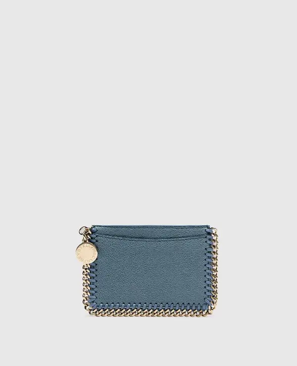 Stella McCartney Falabella Slip Cardholder - Feather Blue