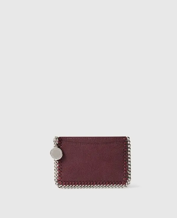 Stella McCartney Falabella Slip Cardholder - Plum