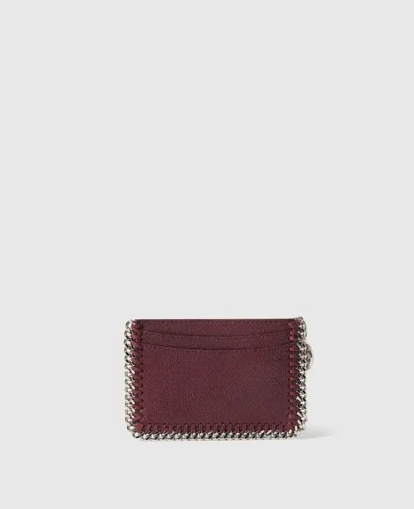 Stella McCartney Falabella Slip Cardholder - Plum