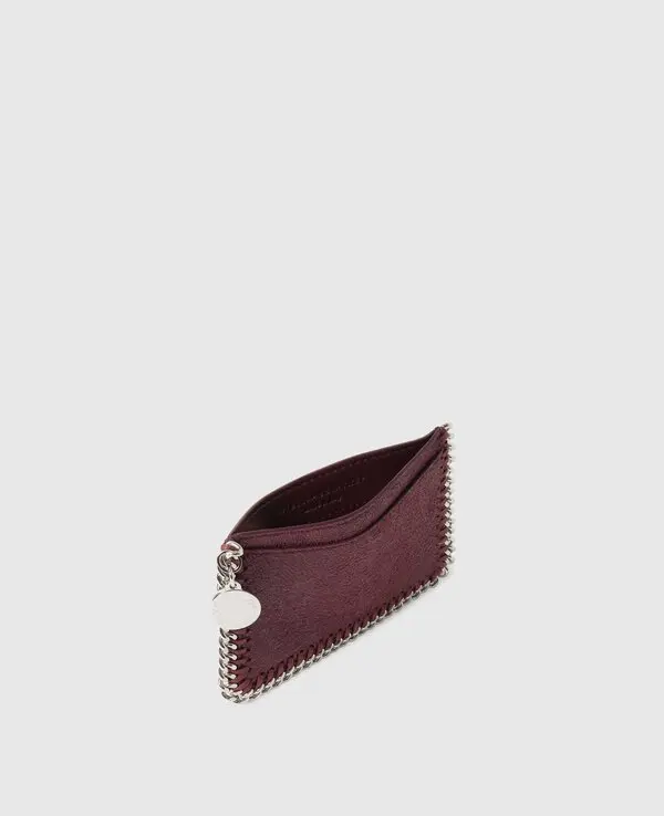 Stella McCartney Falabella Slip Cardholder - Plum