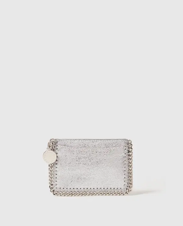Stella McCartney Falabella Slip Cardholder - Silver